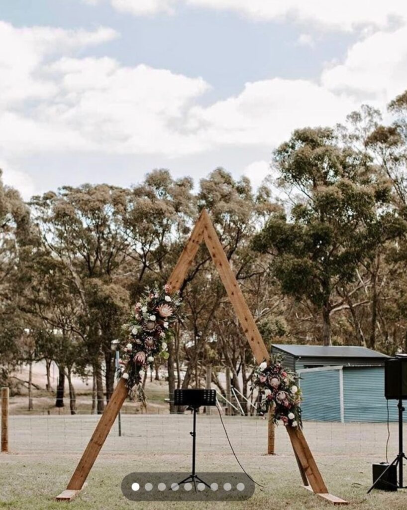 Triangle Arbour | Ballarat Event Hire